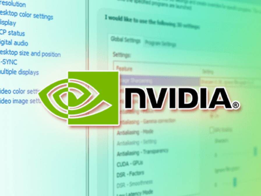 Optimize Nvidia control panel